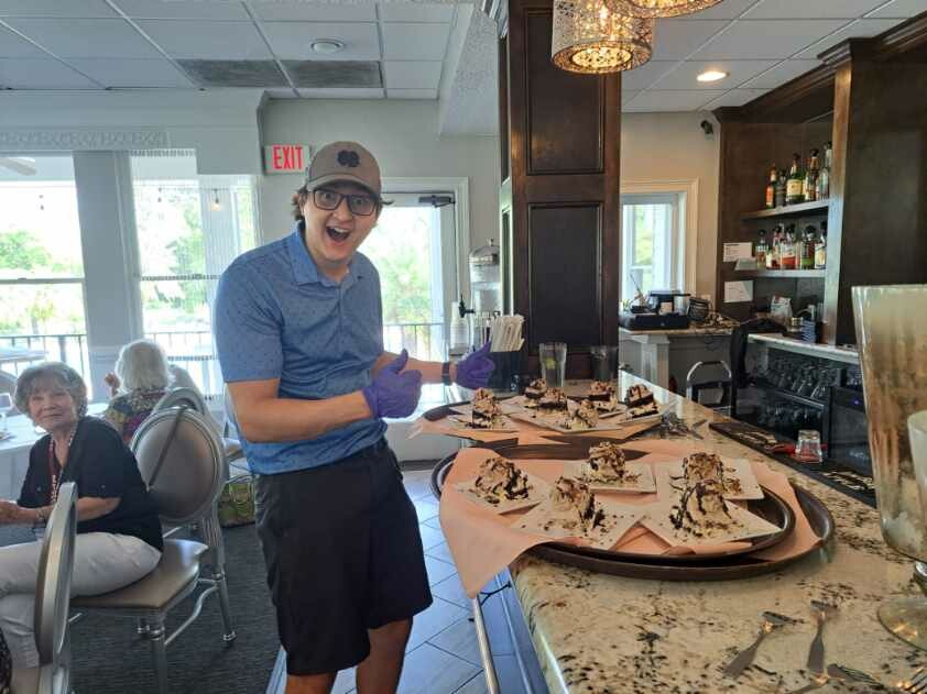 Chef Michael Meeks Shines! - Magnolia Point Women's Club
